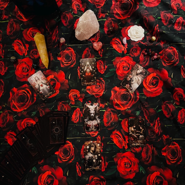 Tarot Deck, Tarot Card Deck, Tarot Deck With Guidebook, Indie Unique ...