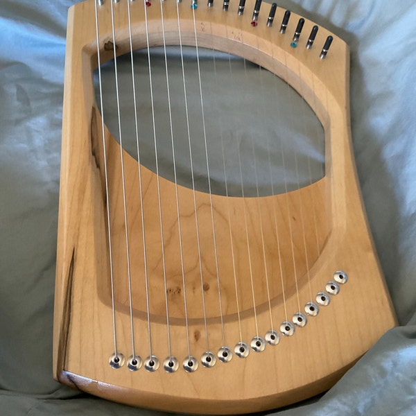Lyre - Asymmetric Seven - Pentatonic - Black Walnut - Etsy
