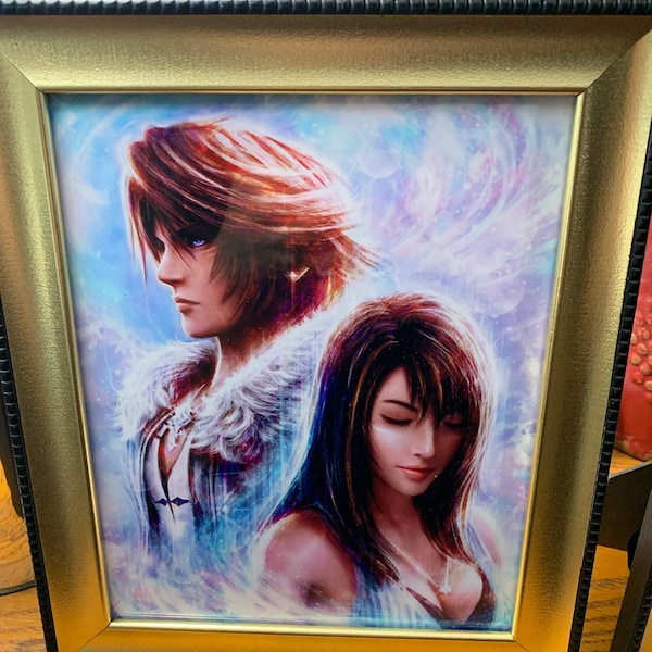 Squall and Rinoa Final Fantasy VIII - Limited Edition Fine Art Print ...