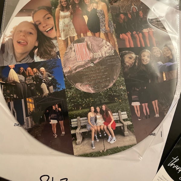 One Direction Vinyl Record Photo Collage - Vintage Record - Vinyl ...