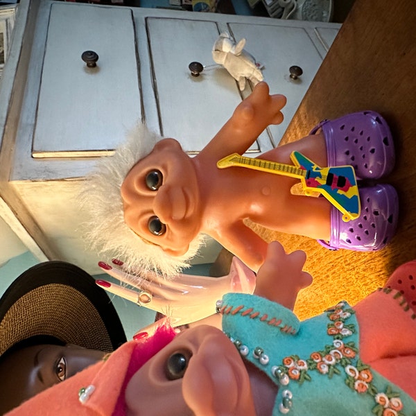 Bright and Colorful Plastic Doll Clogs for Your 18" Doll Like American ...