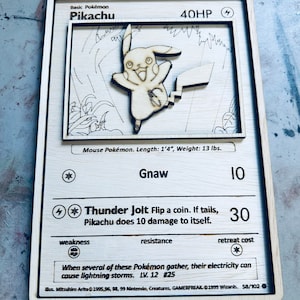 Pokemon Trading Card Charizard Laser Ready Template SVG DXF Laser Cut ...