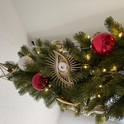 All Seeing Eye Christmas Tree Topper - Etsy