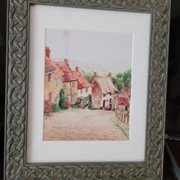 Sim Mayou Hardware Shop Pelsall Walsall Mounted Art Print of My ...