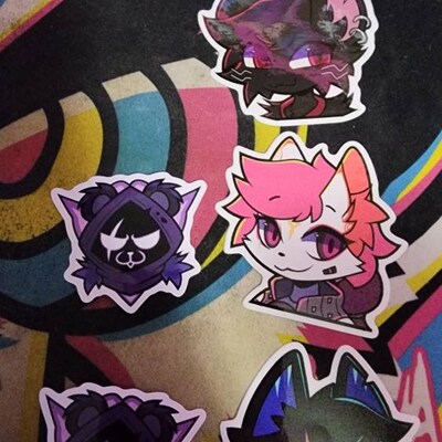 Fan Made Double Sided Acrylic Keychains Remi, Joni, DJ Bop, Azuki, CTL ...