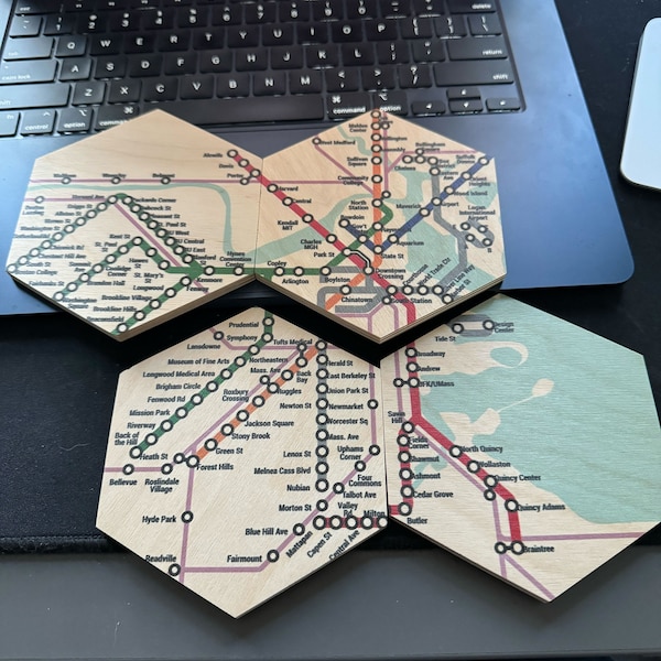 New York Subway Coasters - Etsy