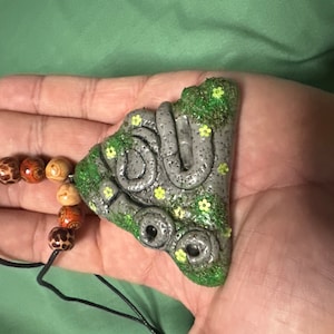 Bagua Line Taino Indigenous Resin Jewelry Guanin Atabey Water Necklace ...