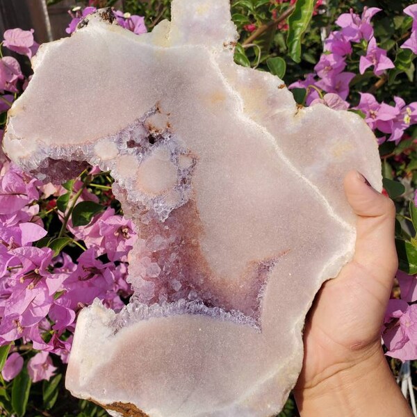 Pink Amethyst Geode Clusters - Etsy