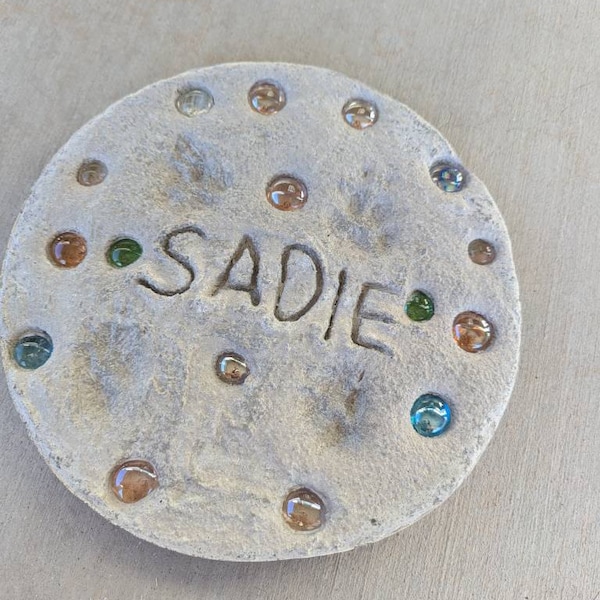 Colored DIY Stepping Stone Kit, Handprint Stepping Stone, Footprint ...