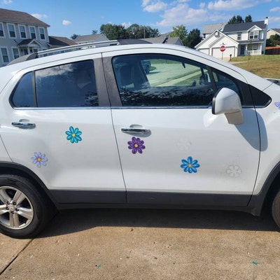 Flower Power Car Magnets - Etsy