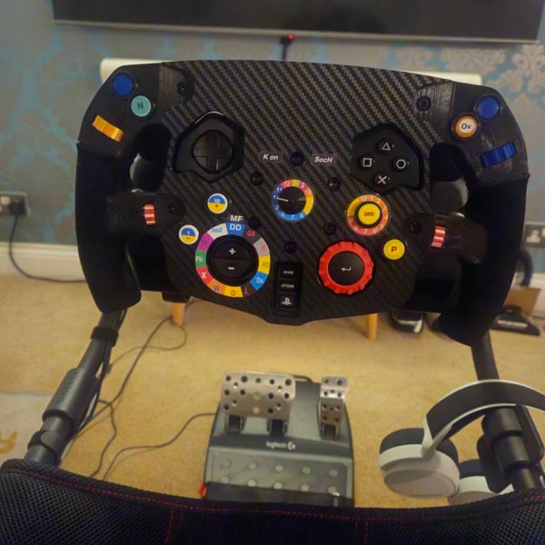 Logitech G29 G923 Red Bull F1 Steering Wheel Mod Addon - Etsy