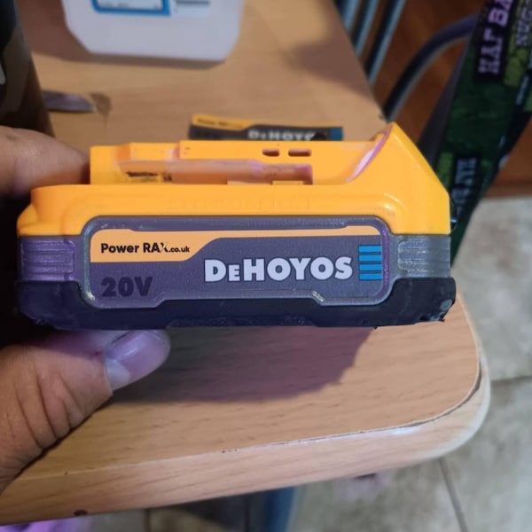 Personalised Battery Stickers Compatible With Dewalt 18V / 20v ...