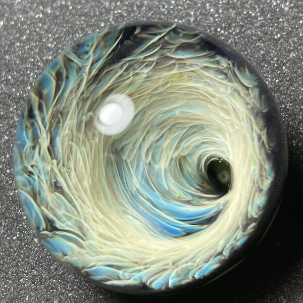 Glass Marble, Handmade Marbles, Contemporary Art Marble, Vortex, Borosilicate, Andrew Anderson ...