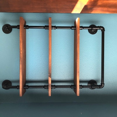 3 Tier Industrial Style Bathroom Towel Rack Towel Rack - Etsy