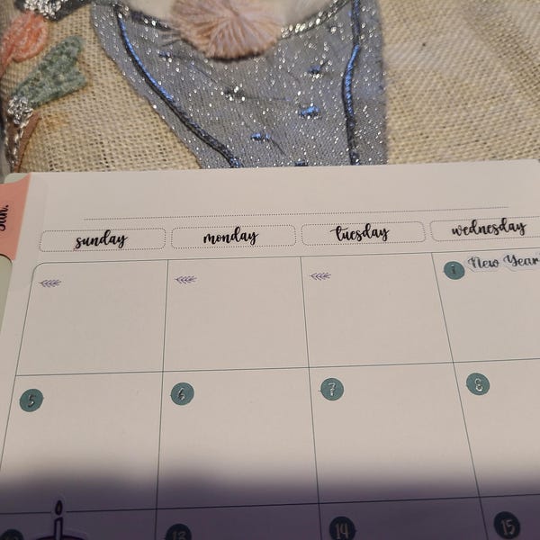 Large Days of the Week Stickers for Planners, Organizers and Bullet ...