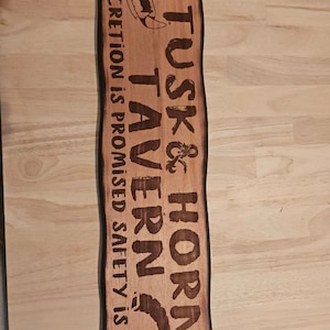 Personalized Dnd Wood Sign Medieval Wall Decor Dungeons and Dragons ...