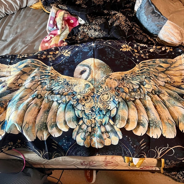 NEW, the Golden Night Owl, Barn Owl Print Artwork, Sandy Gardner, Barn ...