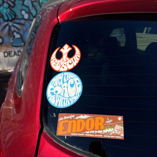 Vinyl Sticker, 'rebel Scum' 9.5cm Star Wars, Resistance, Rebel Alliance ...
