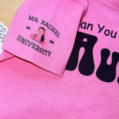 Instant Download Ms. Rachel, Ms. Rachel University Svg File, Songs for ...