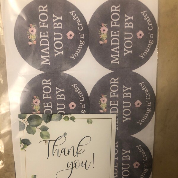 Made for You, Handmade Stickers, Homemade Stickers, Wedding Stickers ...