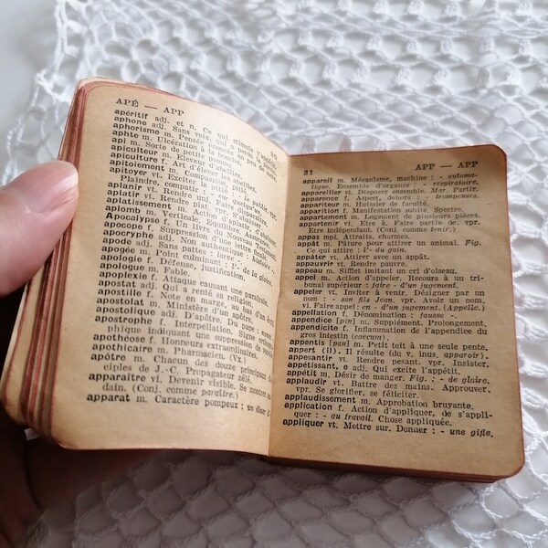 One French Vintage Hardcover Book, Nelson Edition, Literature From ...