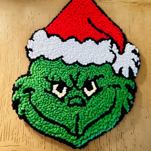 Punch Needle Sushi Coffee Coaster Tufted Mug Rug Custom - Etsy