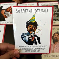 Funny 'say Happy Birthday Again' Card, Happy Birthday Boyfriend Husband ...