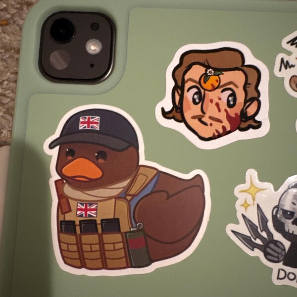 CODMW Duckies - Matte Vinyl Stickers - Etsy