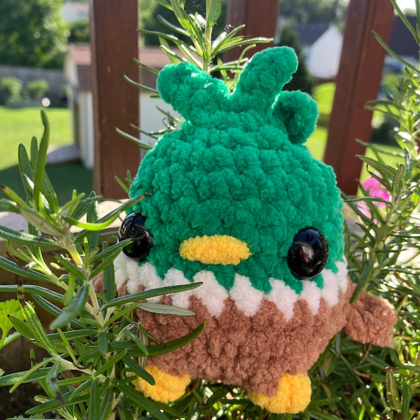 Crochet Eagle Pattern LOW SEW Bird Mini Baby Eagle Stuffed Animal PDF ...