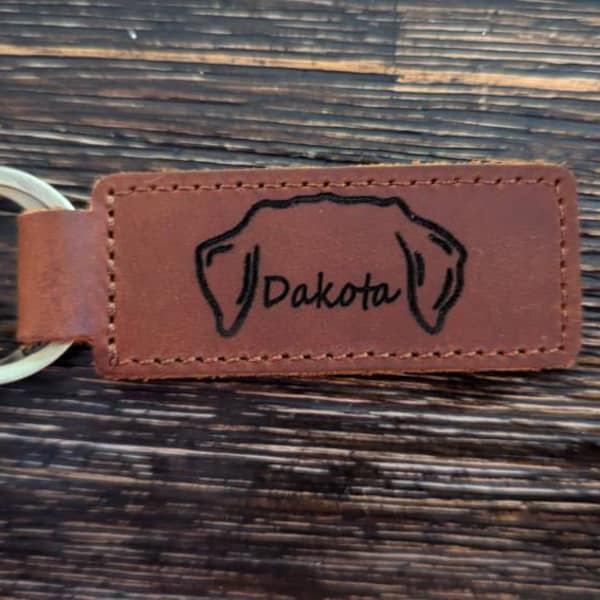 Custom Football Keychain: Personalized Team Gifts With Engraving, Ideal ...