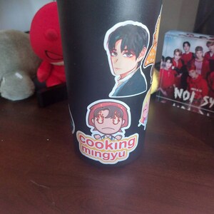 Seventeen Cooking Mingyu Angry Sticker - Etsy