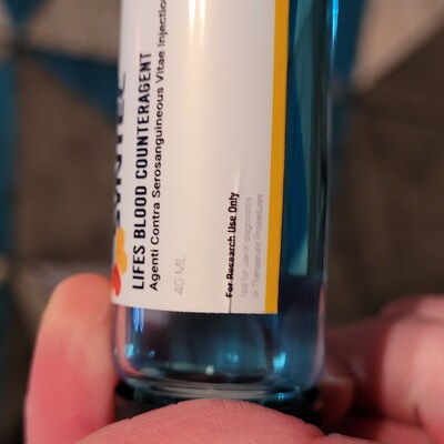 Project 863: Serum and Counteragent Vials - Etsy