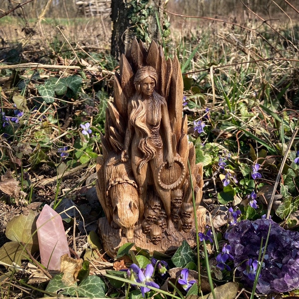 Hel Statue, Goddess Statue Wiccan Altar Kit - Etsy