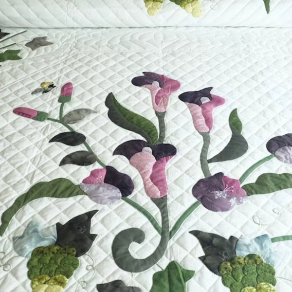 Nautical 3-D Bargello Quilt Art, Beach Scene Quilt, 3D Handmade Quilt ...