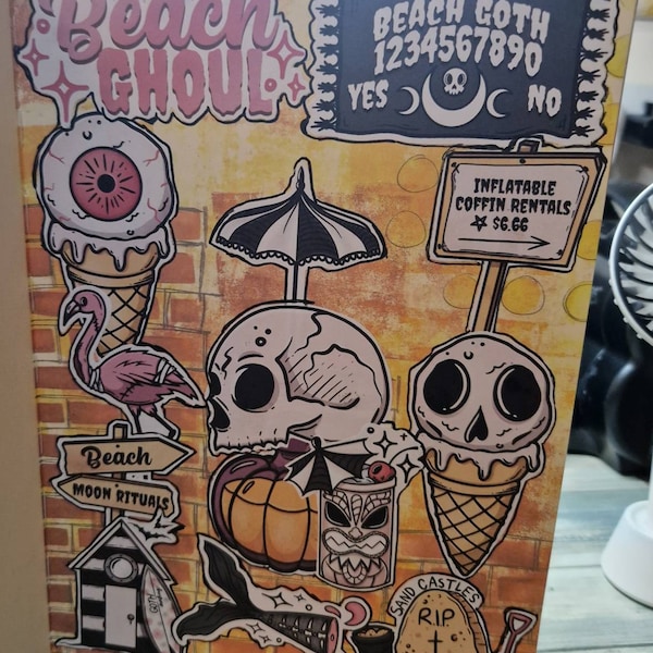 Spooky and Cute Halloween Digital Paper / Seamless Pattern, Pastel Goth ...