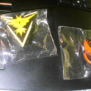 Pokemon Go Pin Team Instinct Lapel Pin Hat Pin Bag Pin - Etsy