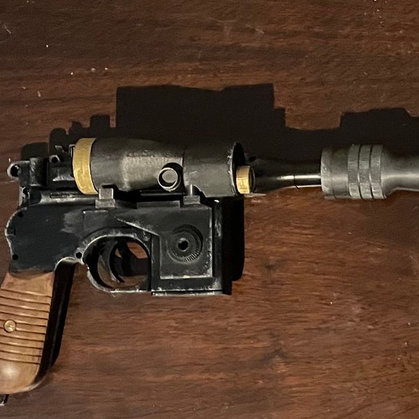 DL 44 Blaster Parts-esb Version, Luke Skywalker Han Solo Blaster ...