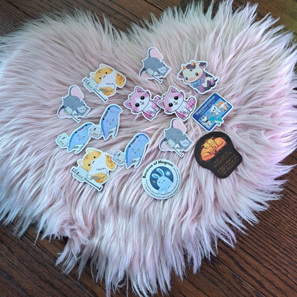 Tube Feeding Awareness Week 10/30 Class Size Mix Pack Tubie Stickers ...