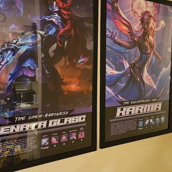 Mordekaiser Custom LOL Poster Wall Art | Add Username | Perfect Gamer ...