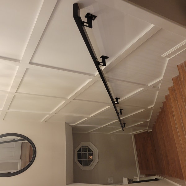 Modern Horizontal Adjustable Railing Banister System, for Staircases ...