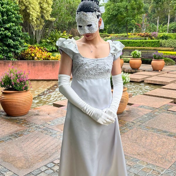 Digital PDF Pattern for Regency Dress - Mix and Match Regency Dress ...