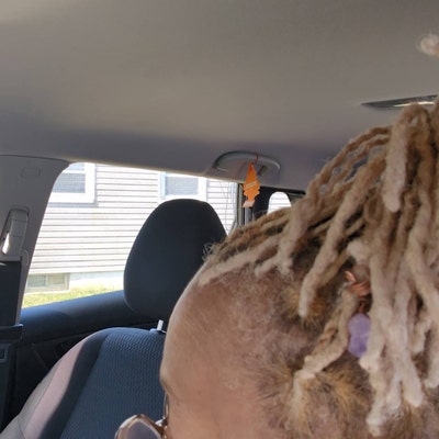 Clear Quartz & Copper Loc Jewelry, Crystal Point Dreadlock Coils ...