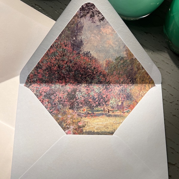 Vintage Oak Tree Envelope Liner, Download and Print, Printable, Classic ...