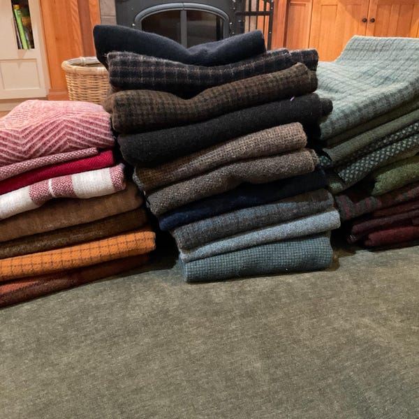 Beautiful Black 100% Wool Yard or Yardage - Etsy