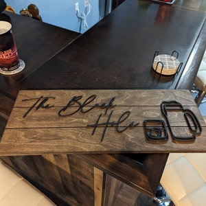 Pallet Sign Bar Sign Custom Wood Sign 3D Sign Personalized Gift Bar ...