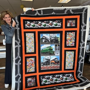 Astral Vision-panel Quilt Pattern Bound to Be Quilting - Etsy