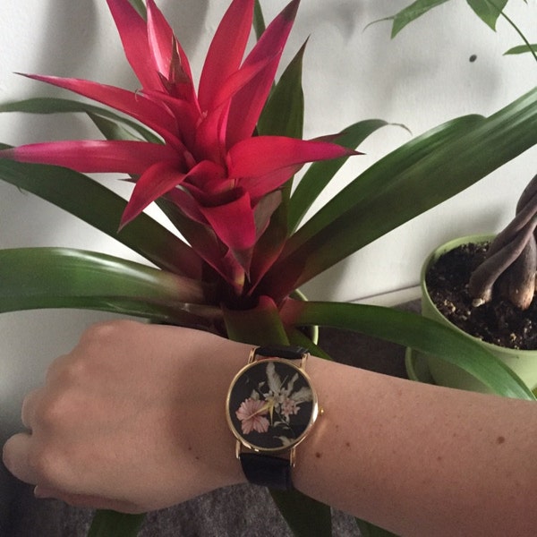 Hibiscus Flower Watch | Floral | Women's Watch | Ladies Watch | Gift ...