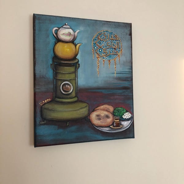 Original Iraqi Art. Three Women. Cultural and Traditional Themes ...