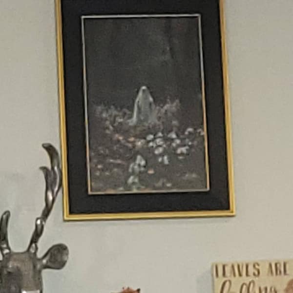 Ghost in the Forest, Vintage Poster, Art Poster Print, Dark Academia ...