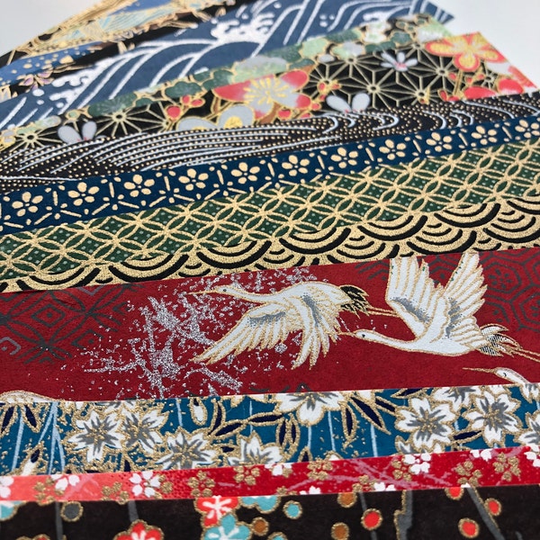 Assorted Strip Scrap Pack - Grab Bag - Origami Paper - Washi Paper ...